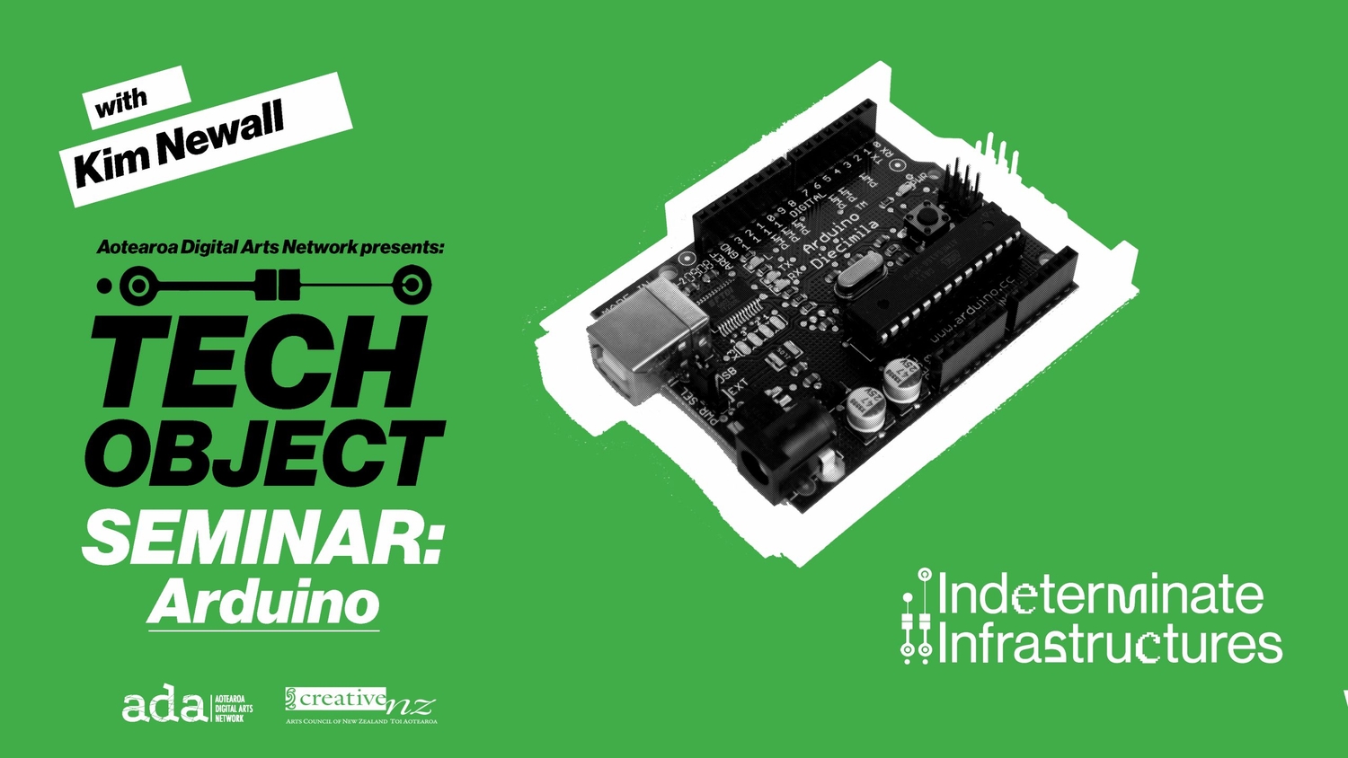 Tech Object Seminar: Arduino with Kim Newall | ADA – Aotearoa Digital ...